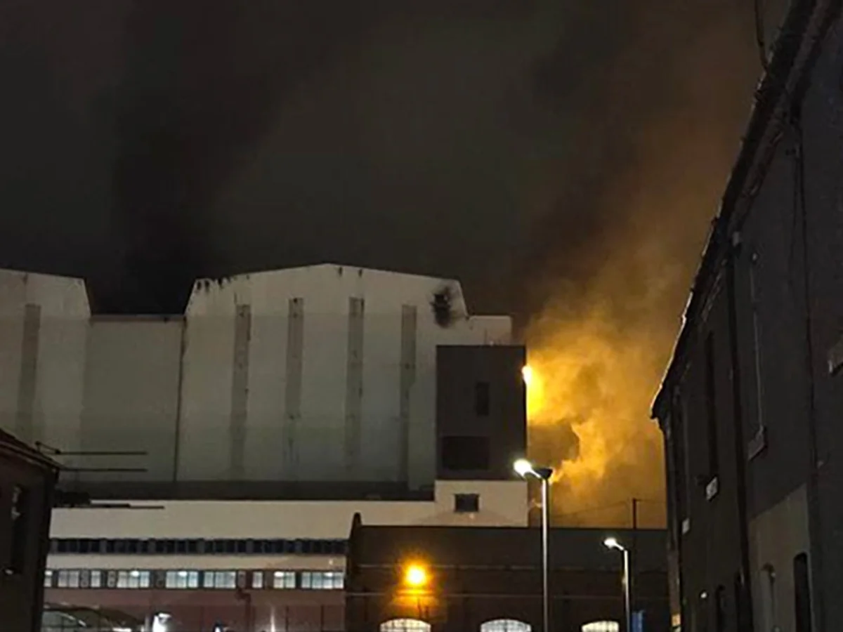 Large Fire At UK Submarine Shipyard | Huginn And Muninn Intelligence