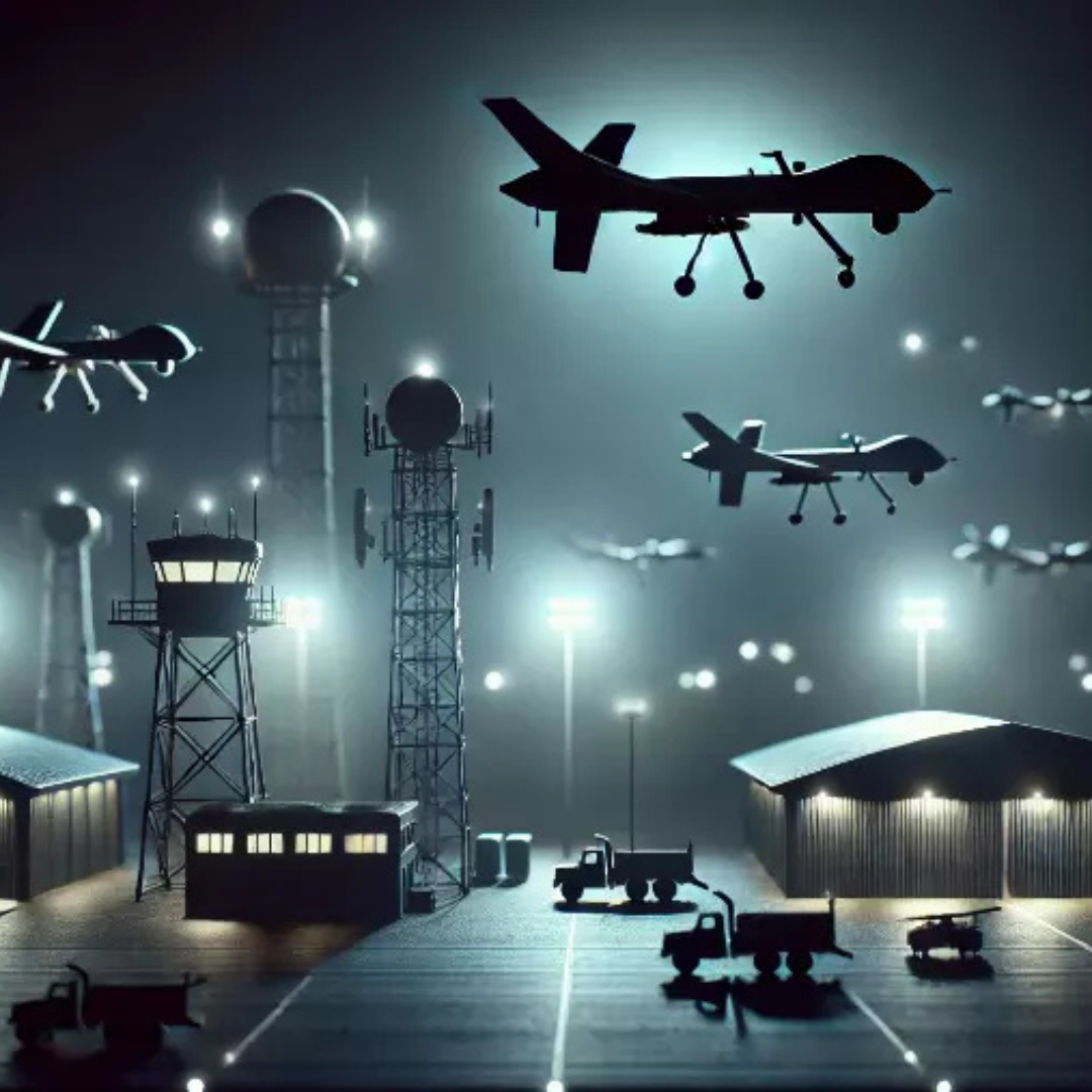 Unidentified Drones Seen Over UK Airbases | Huginn And Muninn Intelligence